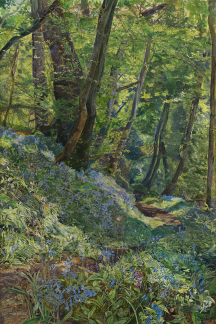 2 John William Inchbold, "Mid-Spring," c.1856, oil on panel, Private ...